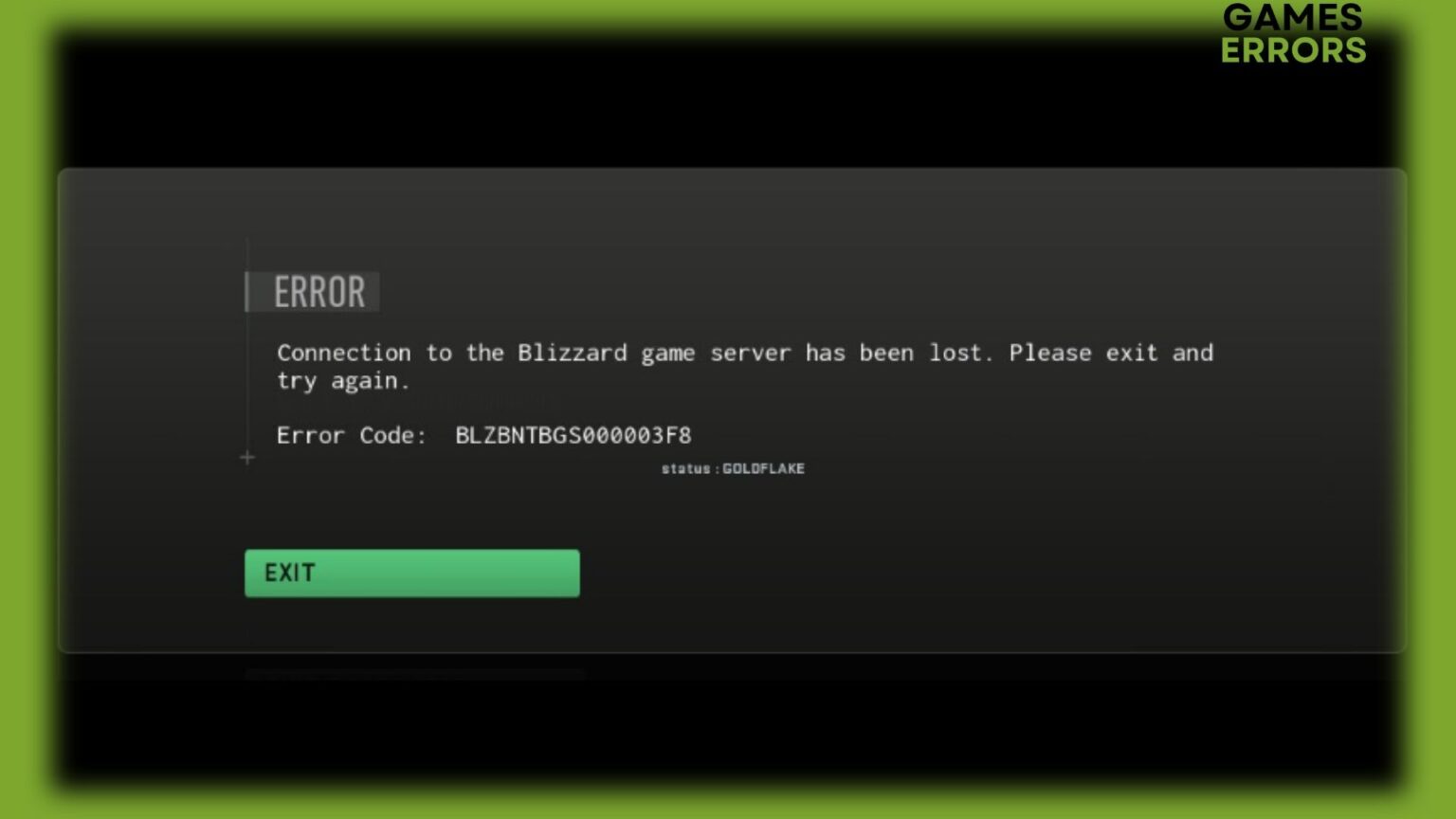 Battle.net Error BLZBNTBGS000003F8: What is & How To Fix