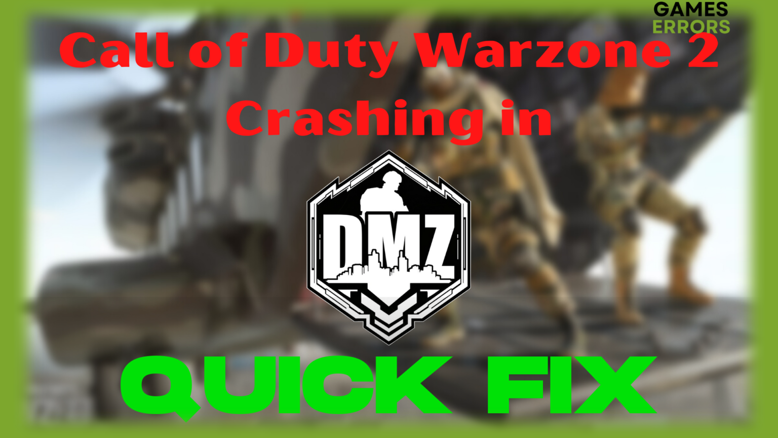 Fix: Warzone 2 Crashes in DMZ Making Losing All Items