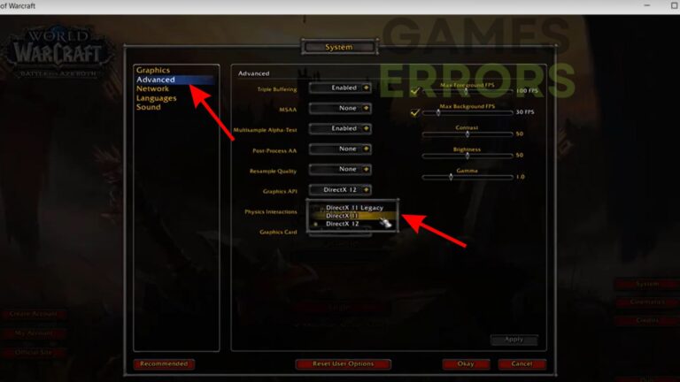 WoW Screen Flickering and Tearing: 6 Methods to Fix It