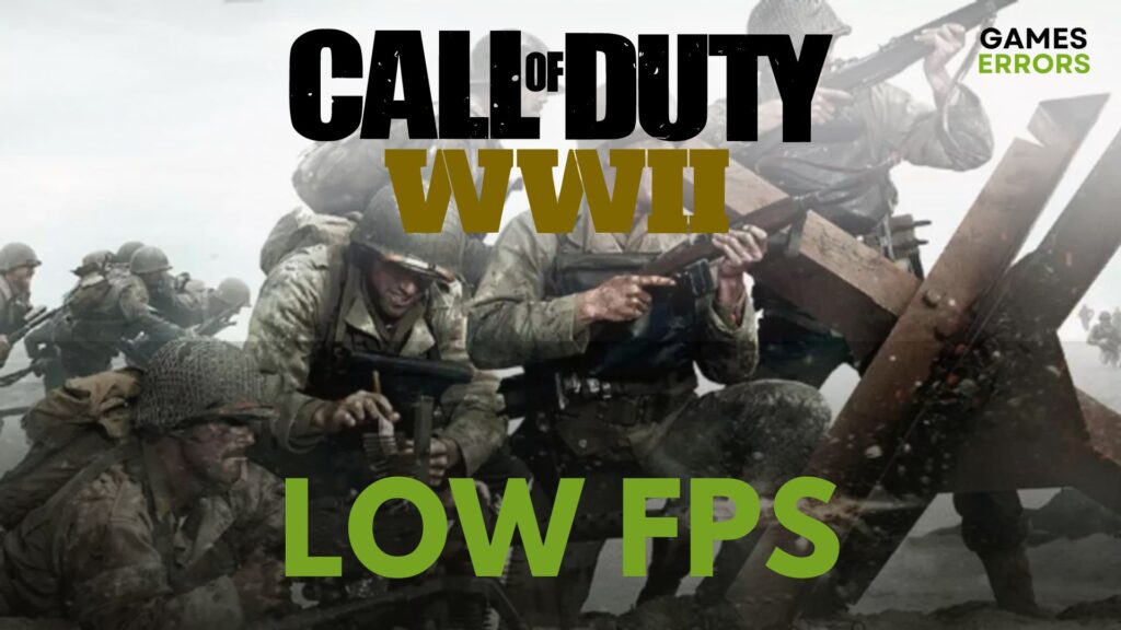 CoD WW2 Low FPS: How to Fix Stuttering & Lag on PC
