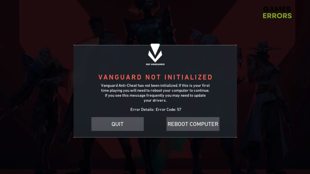 Valorant Error Code 57: Here's the Ultimate Fix to Apply