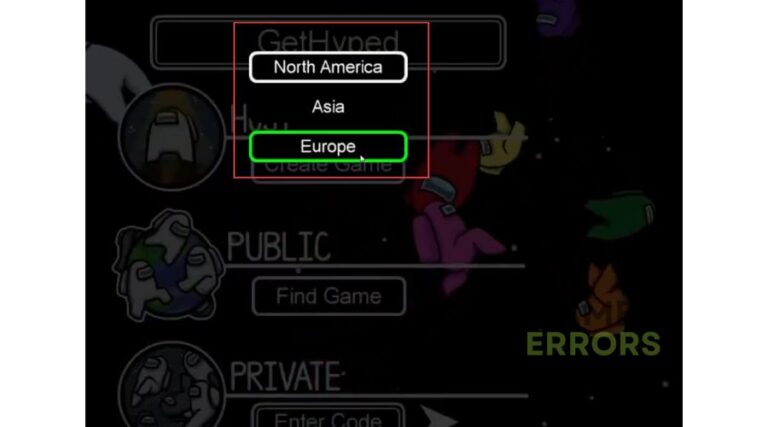 Among Us Error Connecting to the Game Server [Fixed]