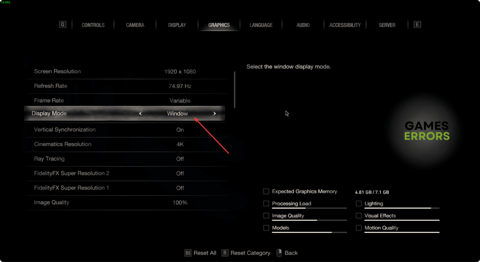 Resident Evil 4 Remake Fatal D3D Error: Simple Steps to Fix It