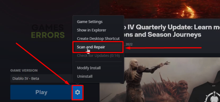 Diablo 4 Error Code 316719: How to Fix It in 4 Fast Ways