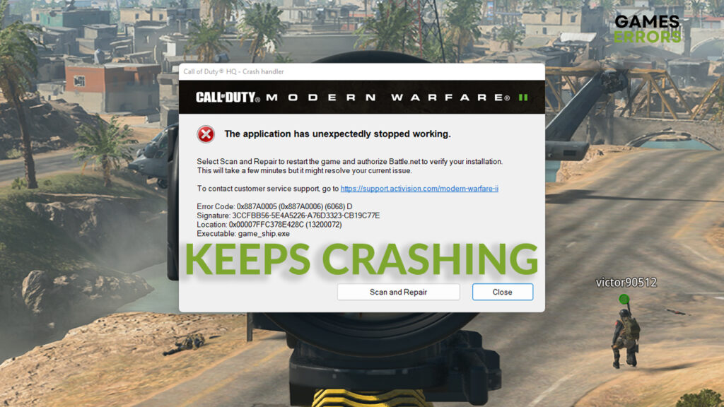 MW2 Keeps Crashing on PC: How to Fix it Really Quick