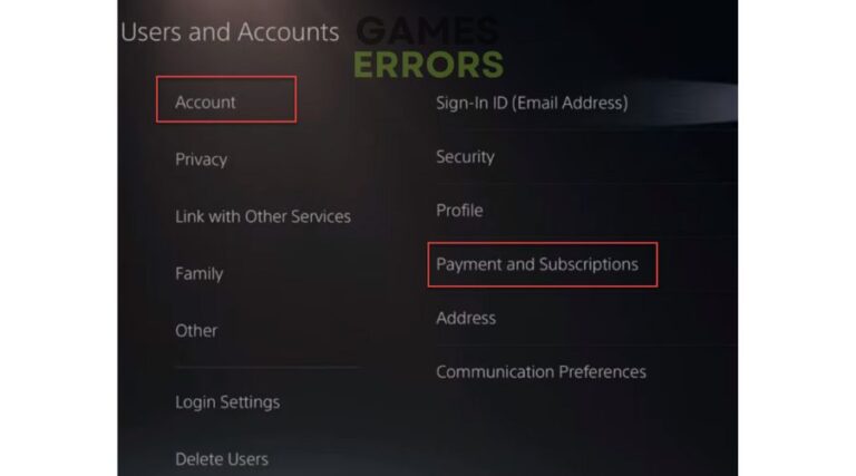An Unidentified Error Occurred on PS5 [Solved]