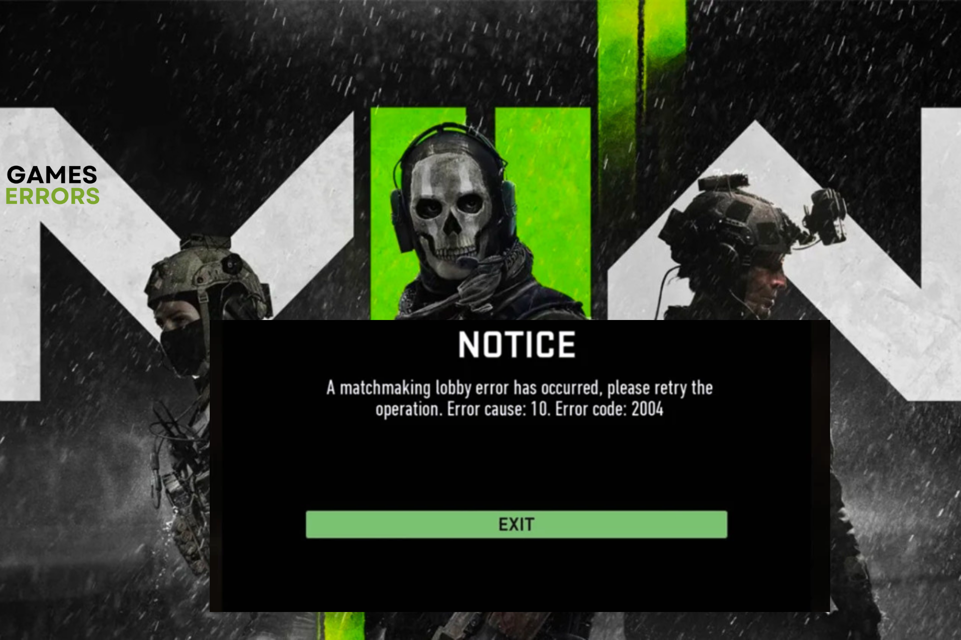 Error Code 2004 In Call Of Duty MW2 SOLVED 2023 