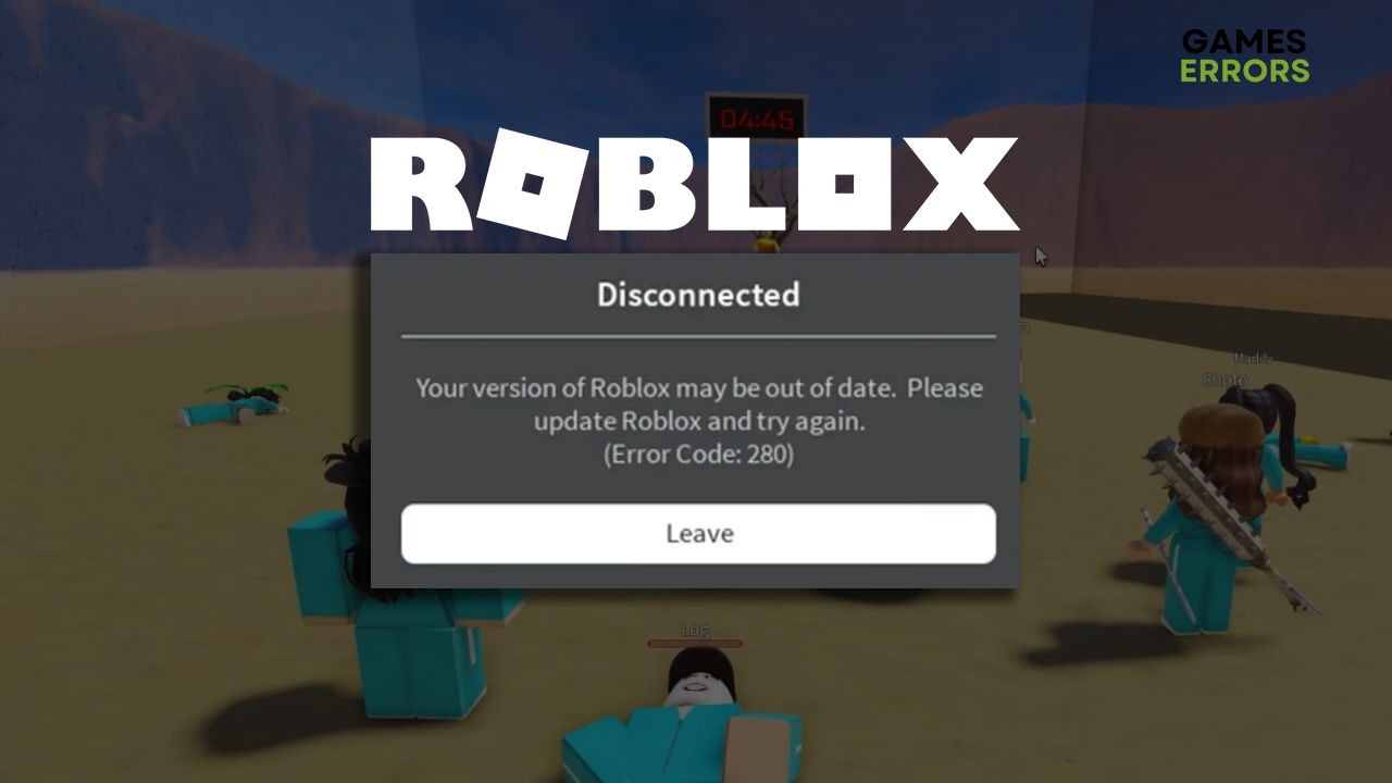 Roblox Error Code 280 How To Repair It Shortly Octo Quasar