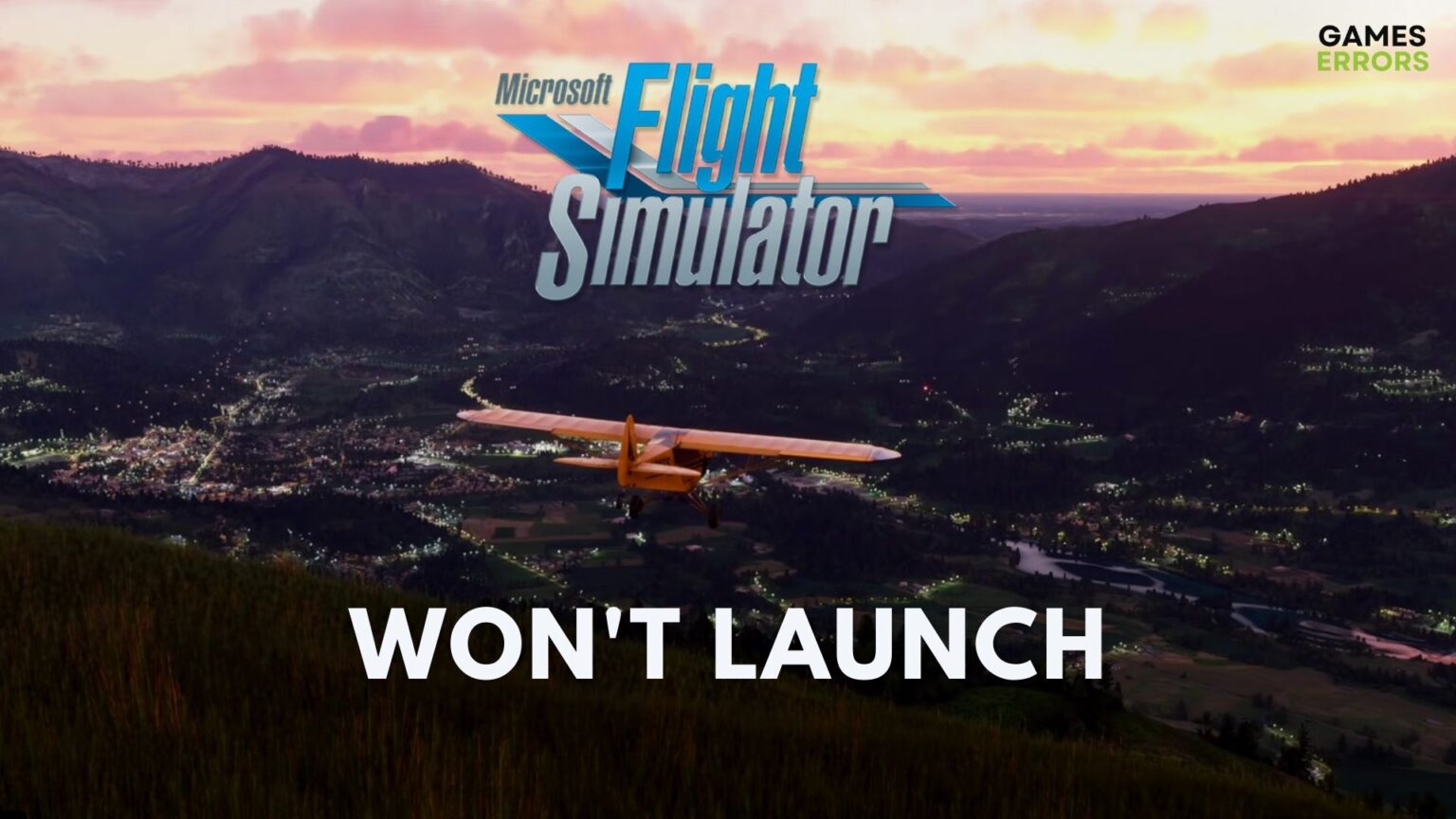 Microsoft Flight Simulator Won't Launch: How to Fix it Easily