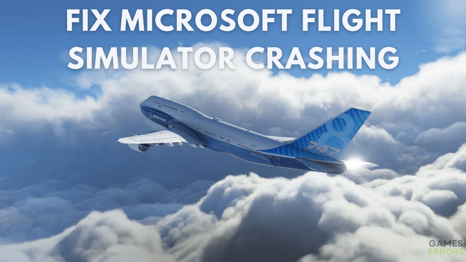 Microsoft Flight Simulator Crashing: How to Fix - Simple Guide