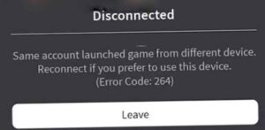 Error code 264 in Roblox: Apply These Simple Solutions