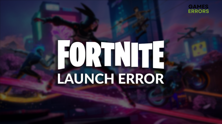 Fortnite Launch Error: Fix It Quickly