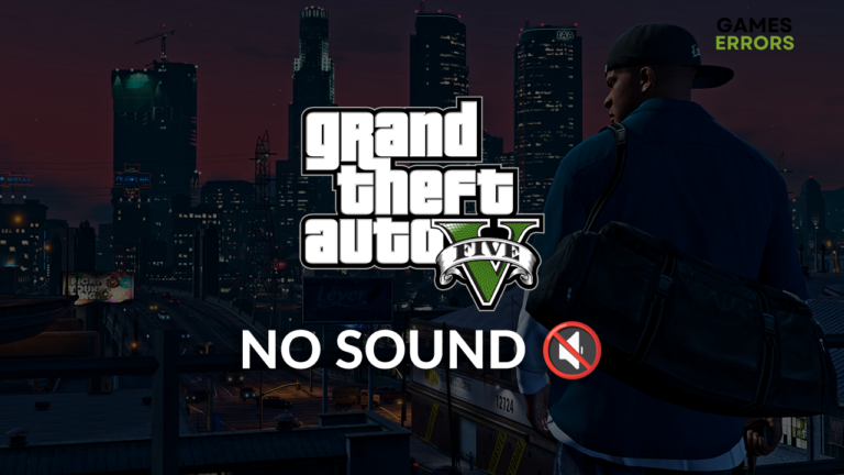 GTA 5 No Sound: How to Make It Work Quickly