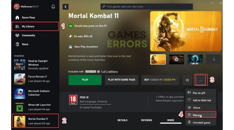 Mortal Kombat 11 Won't Launch: How To Fix