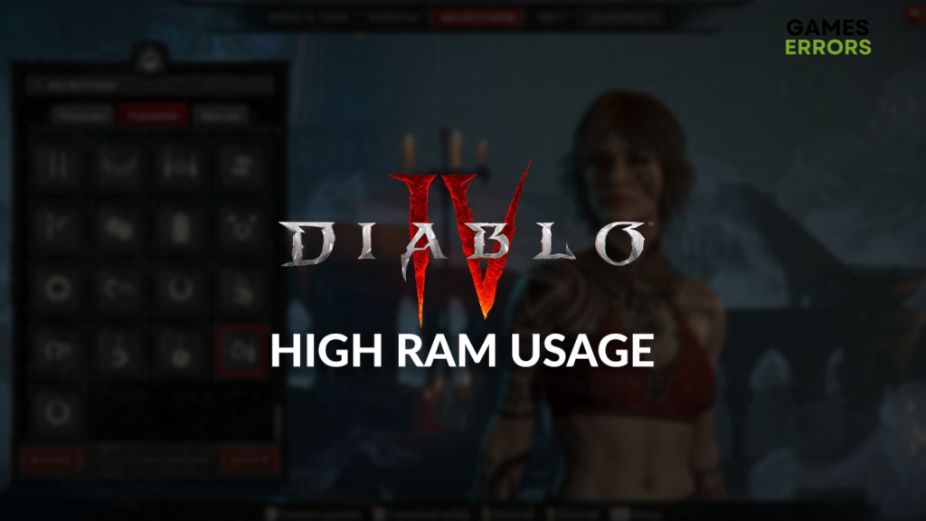 Diablo 4 High RAM Usage: Fix It Quickly
