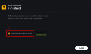 Rockstar Launcher Error Code 1 [Easy Fix]
