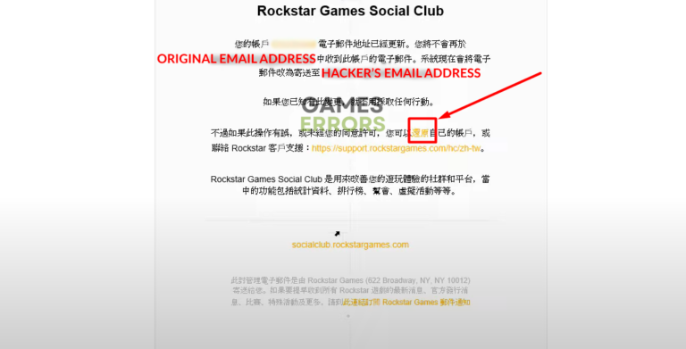 Rockstar Account Hacked & Email Changed: How to Get It Back