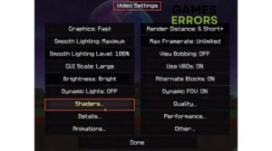 Minecraft OpenGL Error 1282: Quick Fix