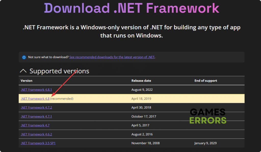 How to Update .NET Framework to Solve Gaming Issues?