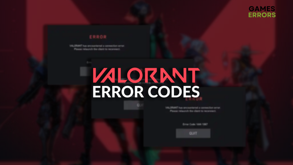 Valorant Error Codes: Meaning & Fixes [Explained]