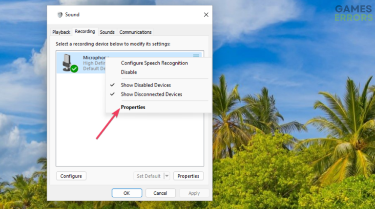 How to fix the Microphone not Working in Windows Games