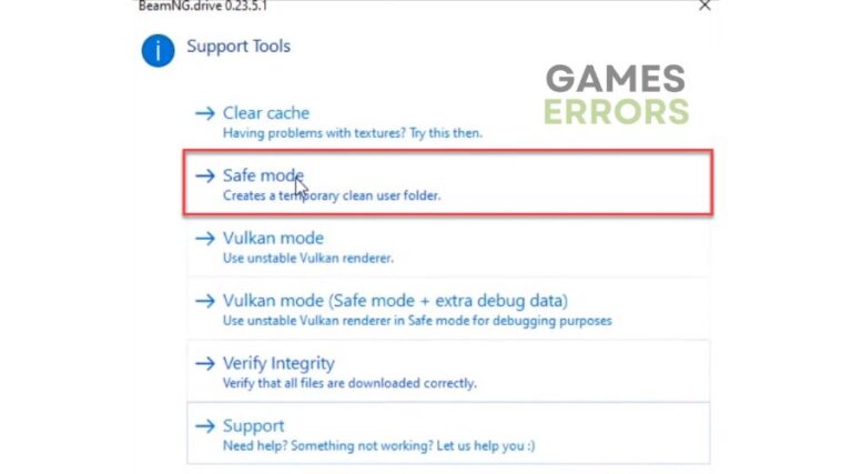 BeamNG drive Not Launching: Quick Fix