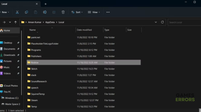 An Error Was Encountered During Authentication Roblox [Simple Fixes]