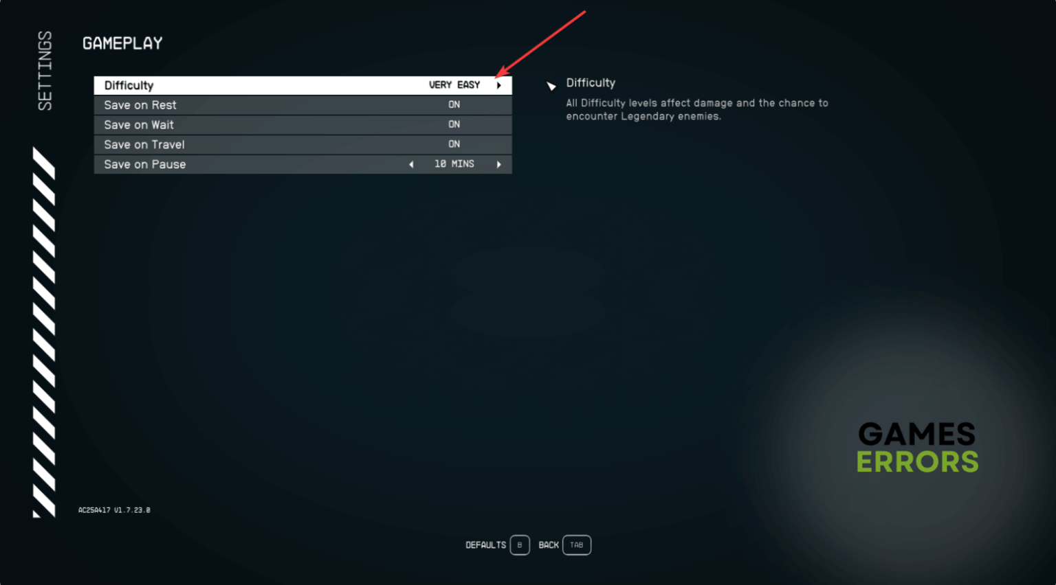 Starfield Difficulty Differences: The Complete Explanation