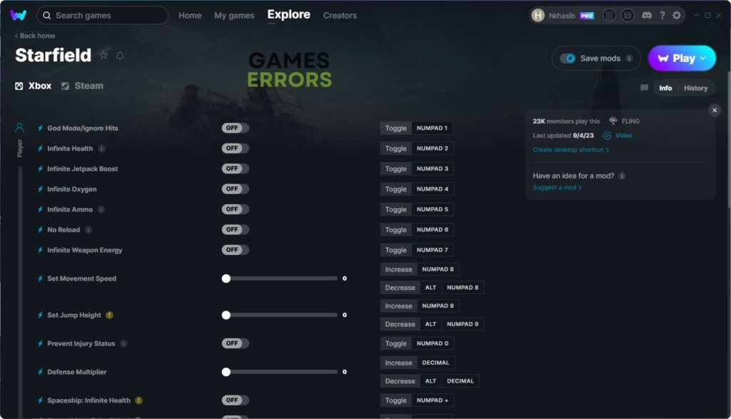 Starfield Cheat Engine: The Best Guide to Use It Properly
