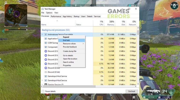 Apex Legends Problem Processing Game Logic Error [Fixed]