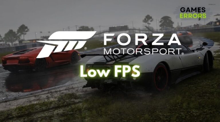 Forza Motorsport Low FPS: Fix It Right Away - Games Errors